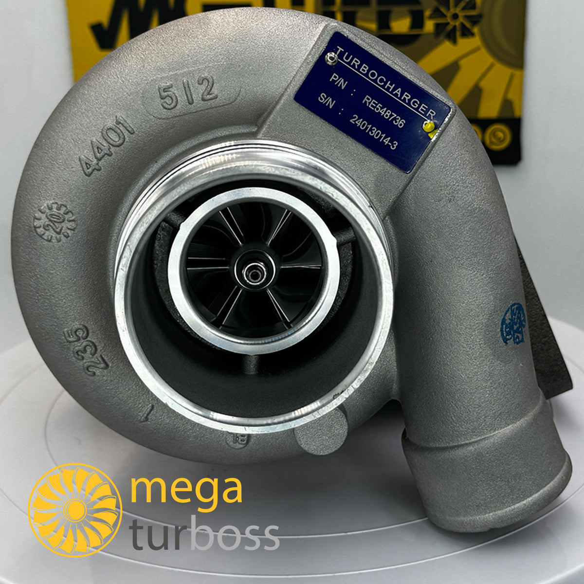 TURBO C15 ZETOR JOHN DEERE MMZ MINSK 399-0014-074 RE548736 — megaturboss